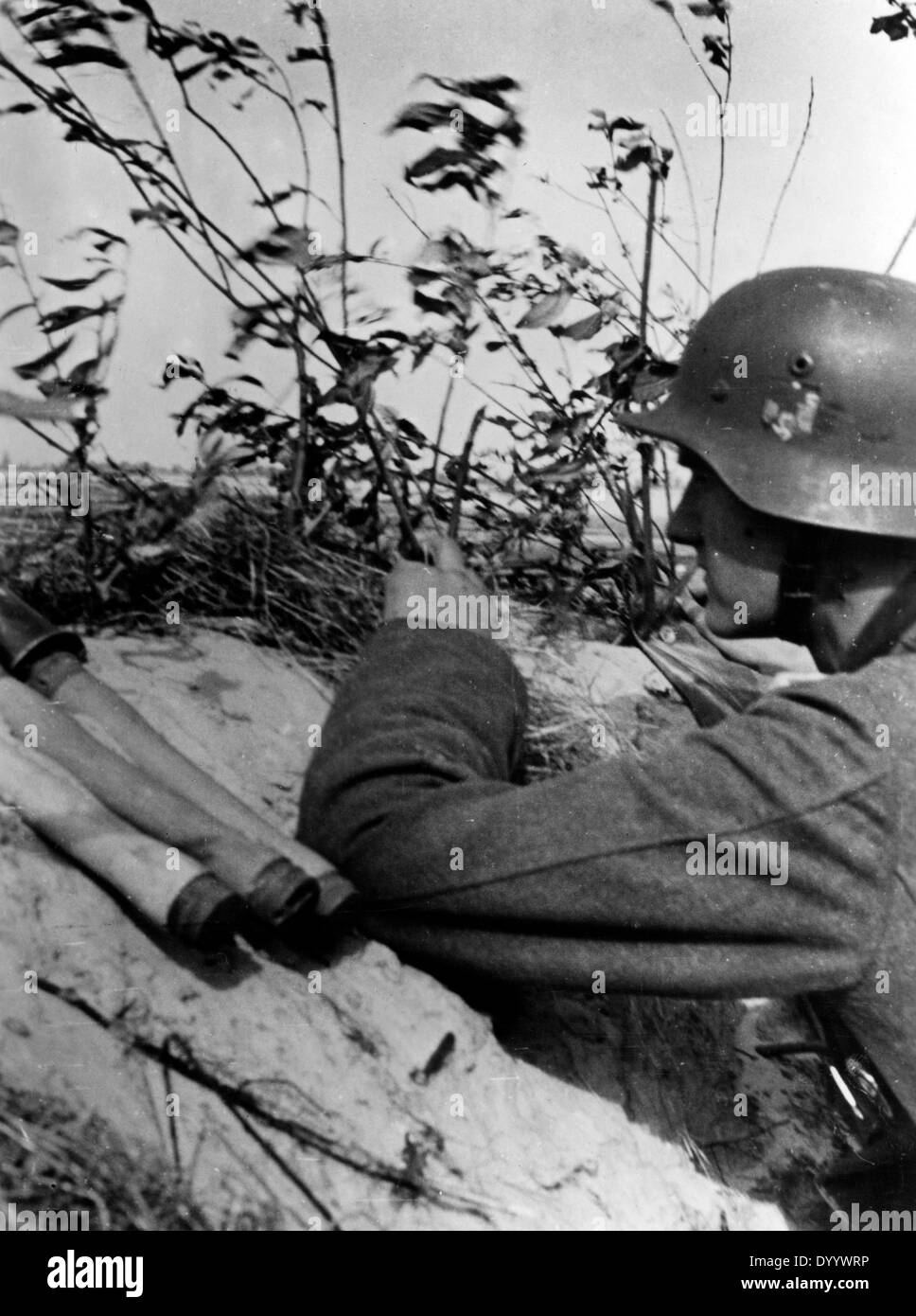 A German soldier on the Eastern Front, 1943 Stock Photo - Alamy
