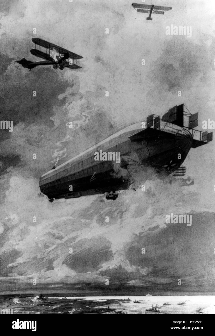 German zeppelin airships hi-res stock photography and images - Alamy