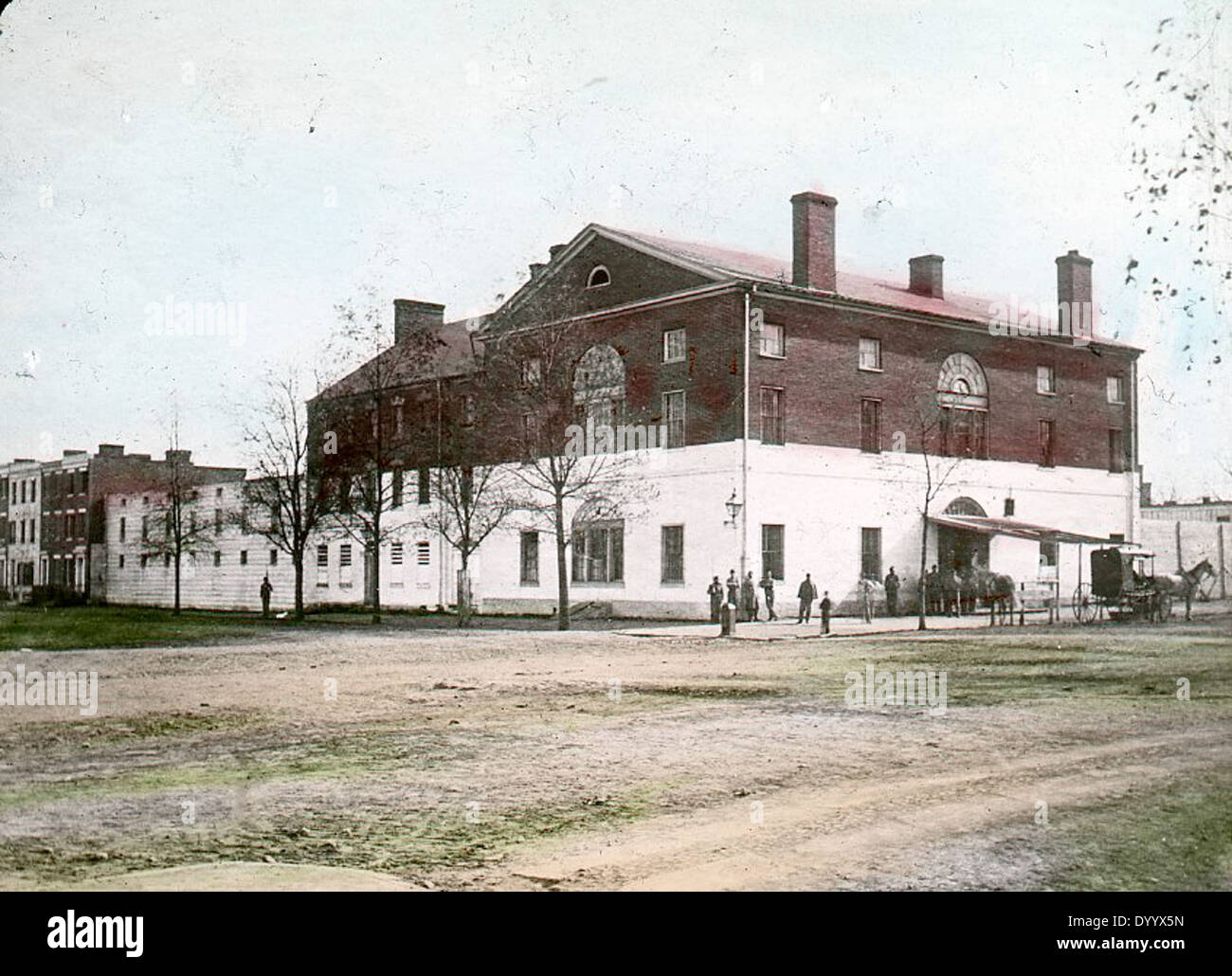 The Old Capitol Prison, located at 1304 18th Street, Washington D.C ...