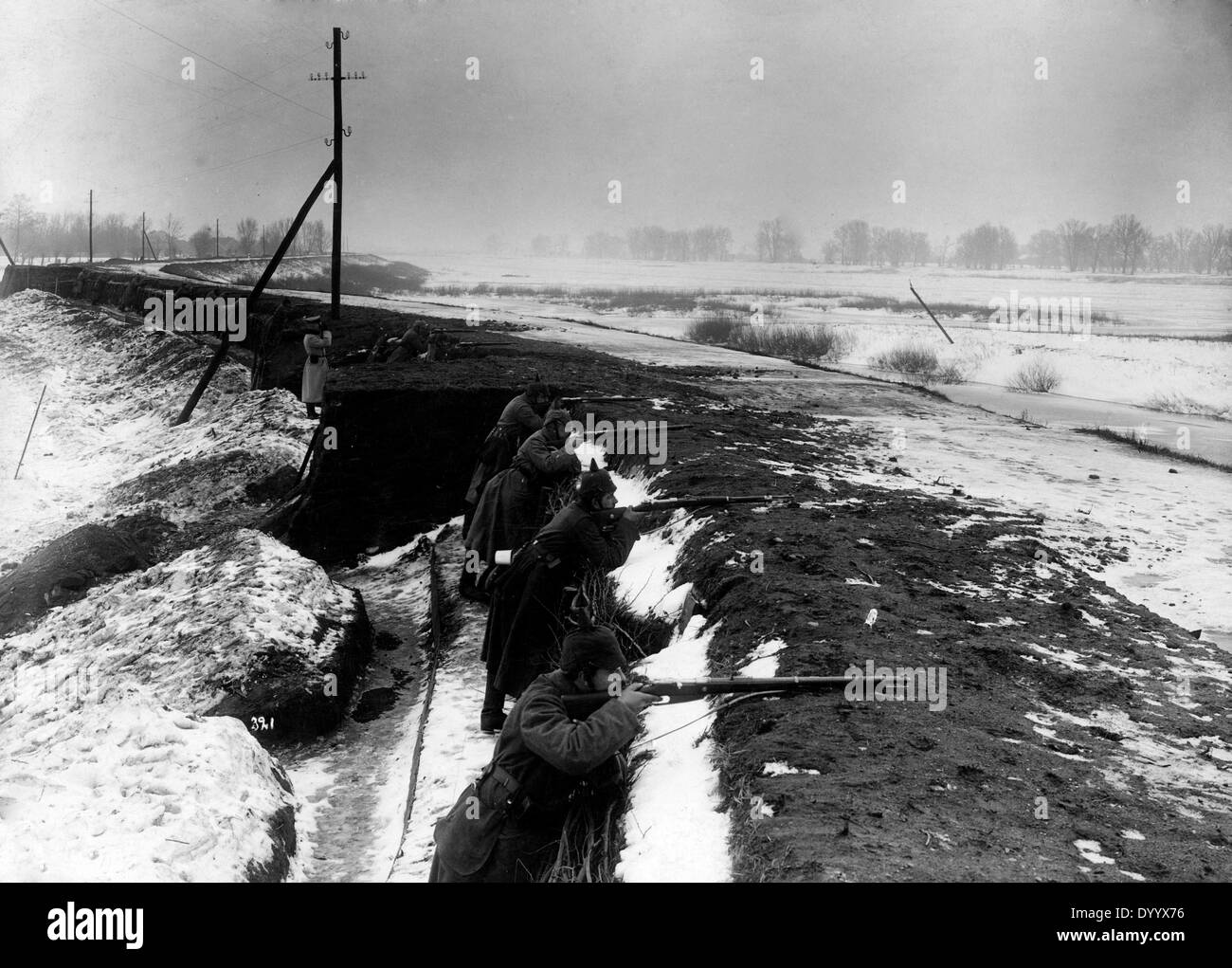 German trench first world Black and White Stock Photos & Images - Alamy