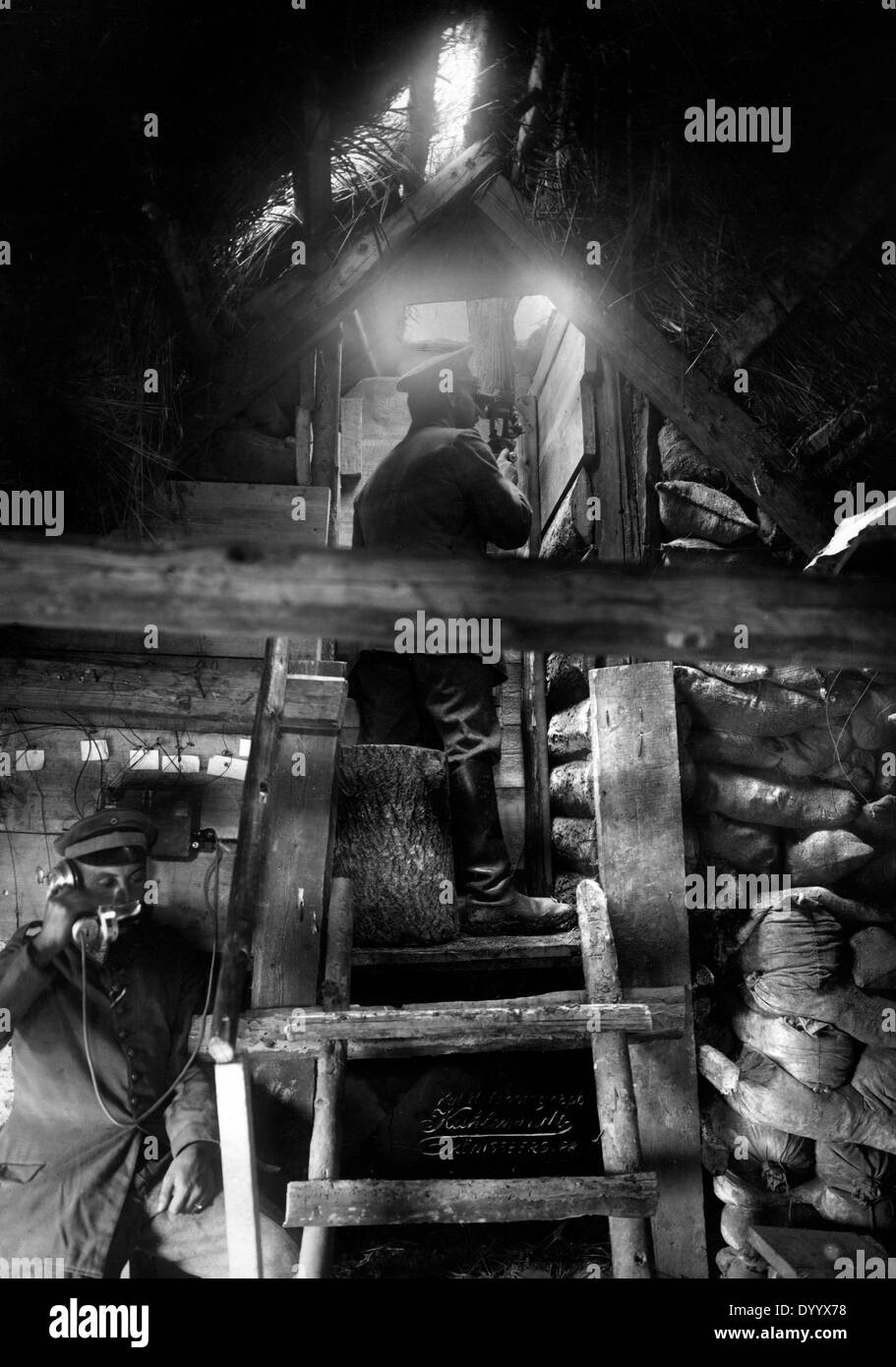 German command post during battle hi-res stock photography and images ...