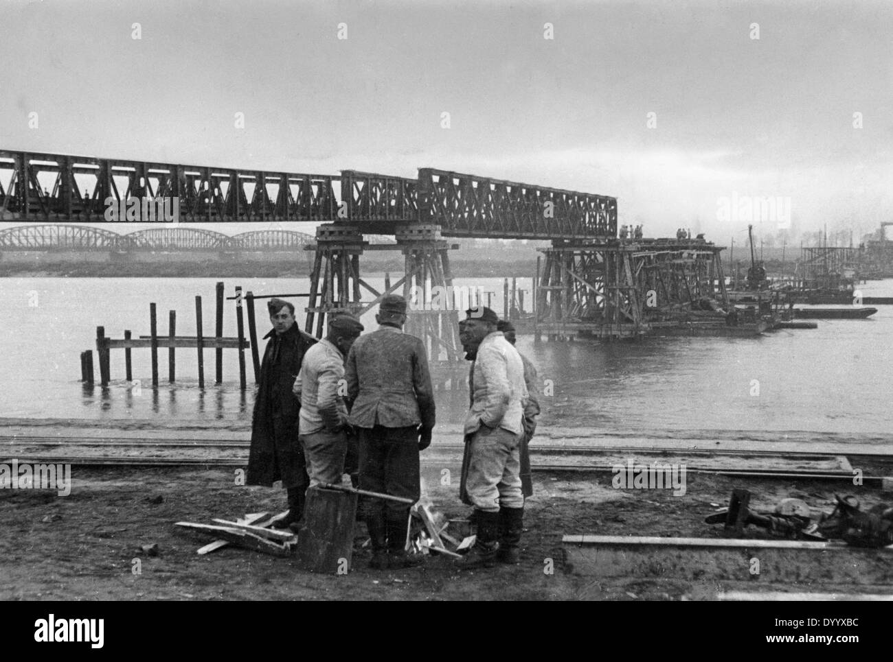 Vistula bridge world war ii hi-res stock photography and images - Alamy