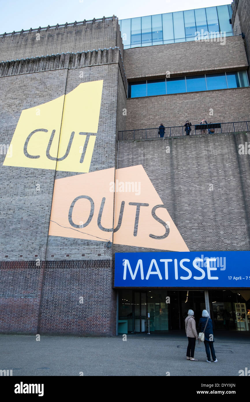 entrance to Tate Modern art gallery in London United Kingdom Stock ...