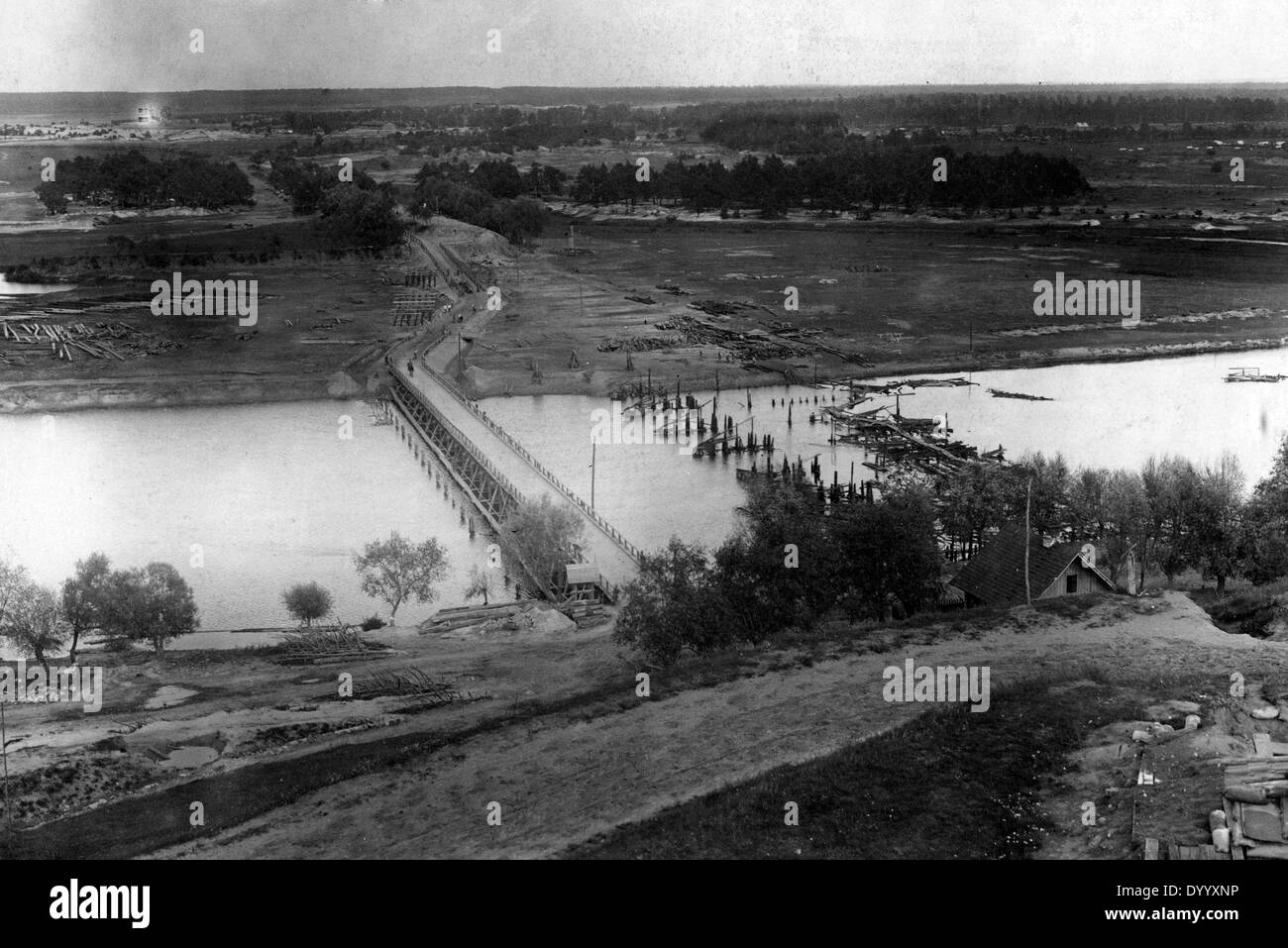 Temporary bridge river crossing hi-res stock photography and images - Alamy