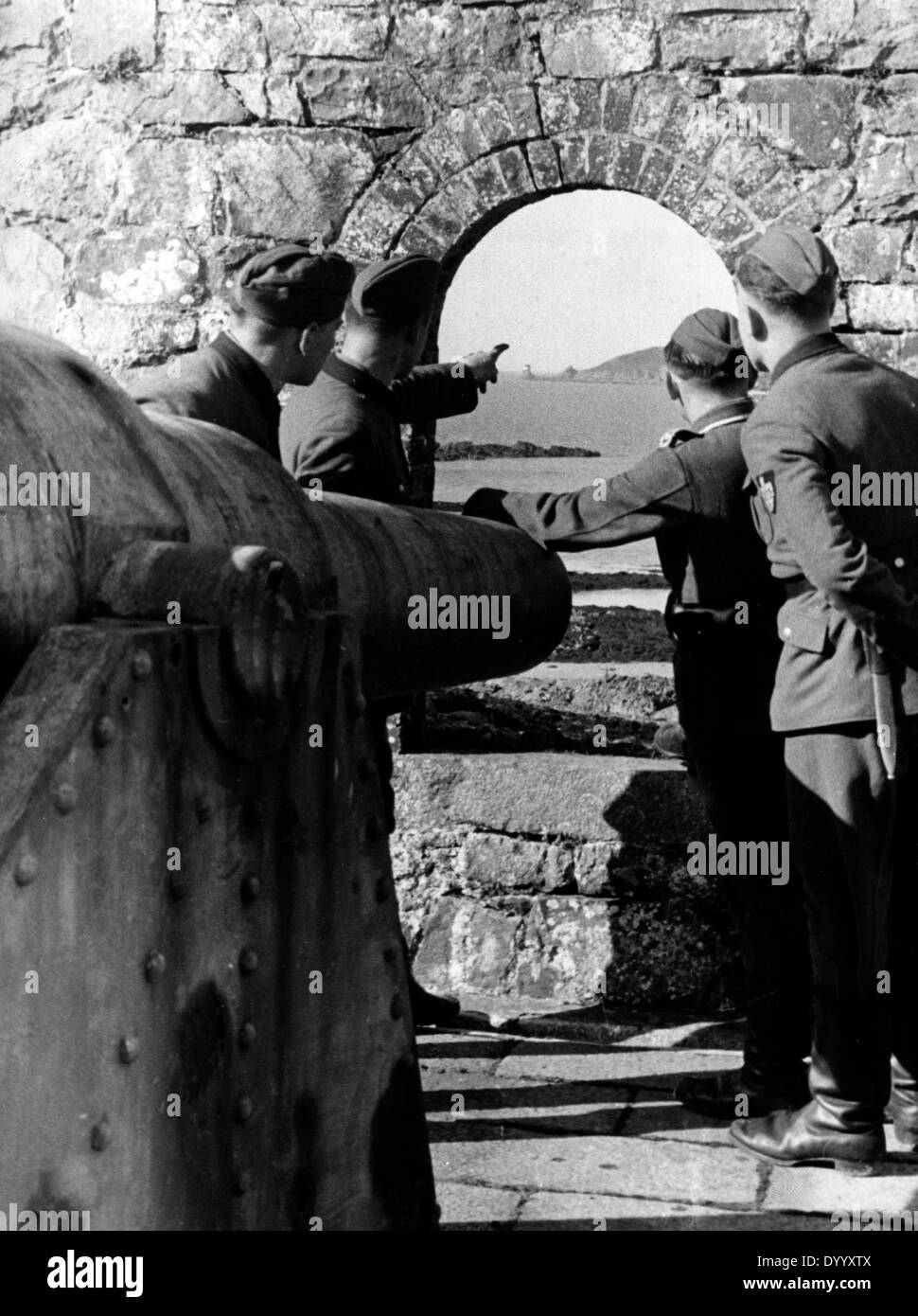 Members of the German RAD on the island of Jersey, 1942 Stock Photo - Alamy