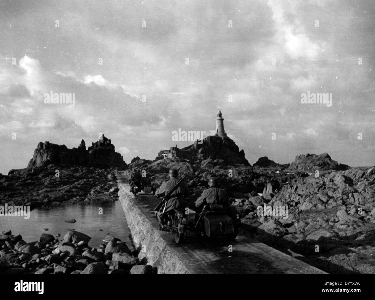 German soldiers british channel island jersey hi-res stock photography ...