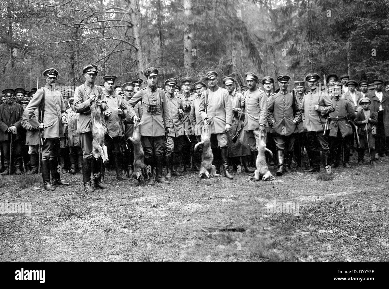 Cartoon Hunting Party