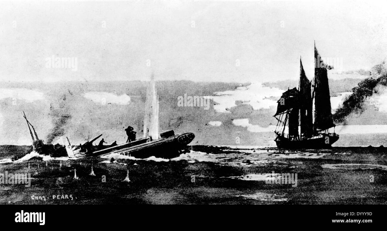 Submarine drawing hi-res stock photography and images - Alamy