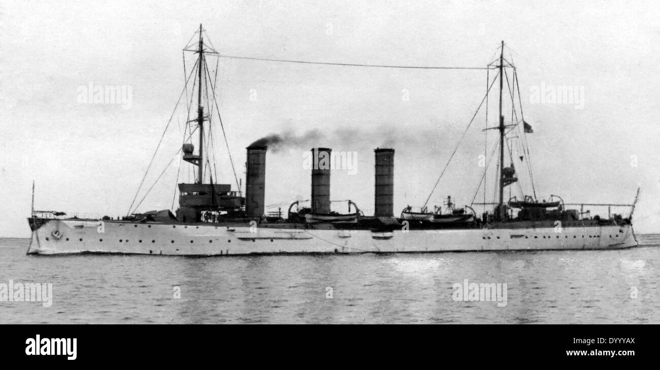 S.M.S. Koenigsberg, 1914 Stock Photo - Alamy