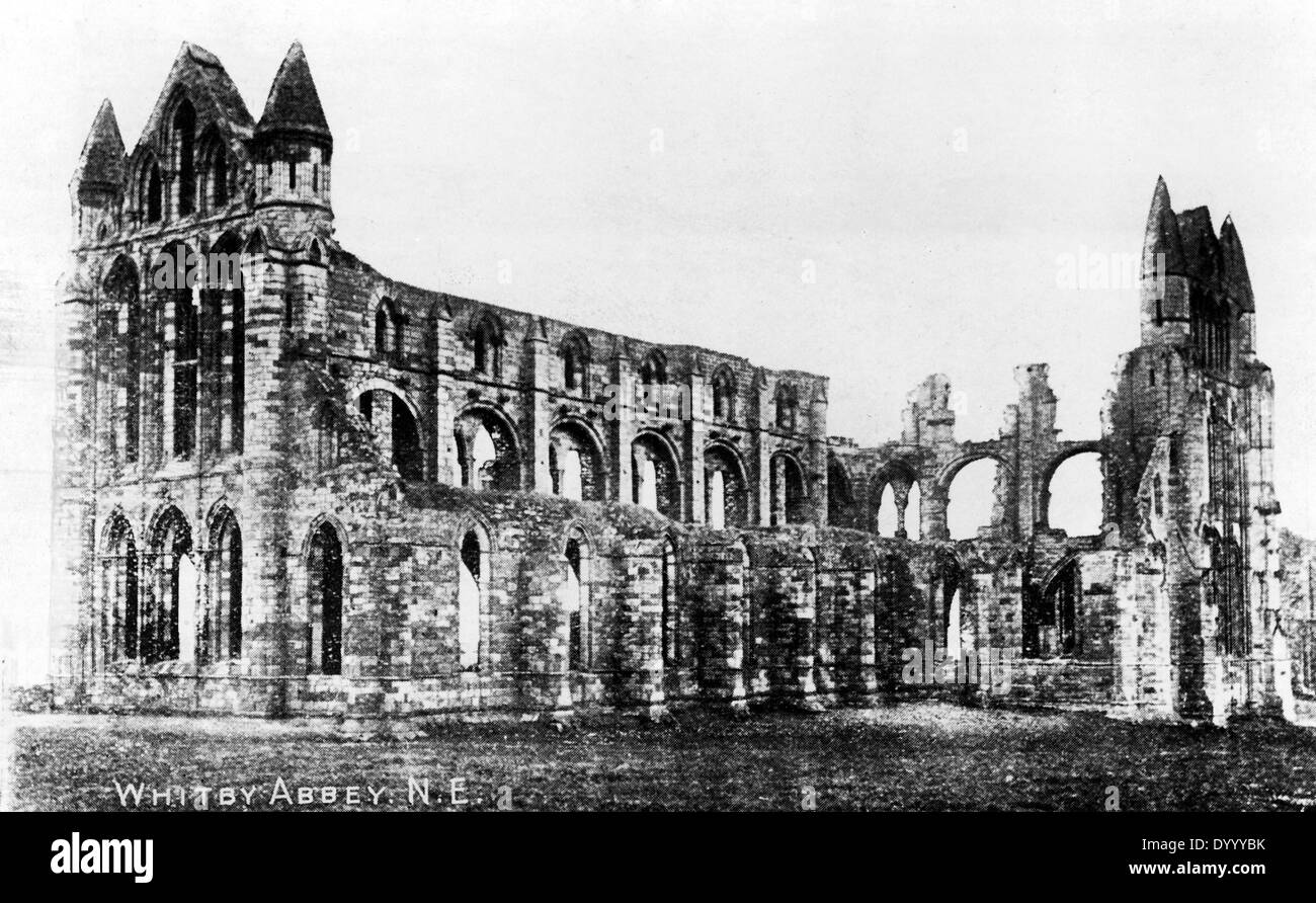 Whitby Abbey, 1915 Stock Photo - Alamy