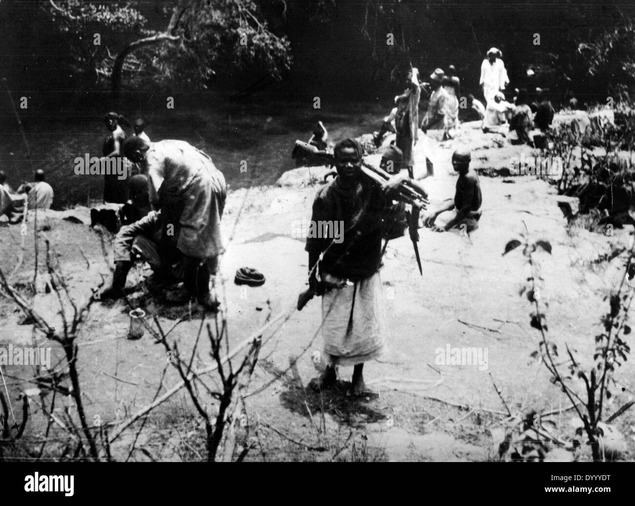 Protection force in German East Africa in World War I Stock Photo - Alamy