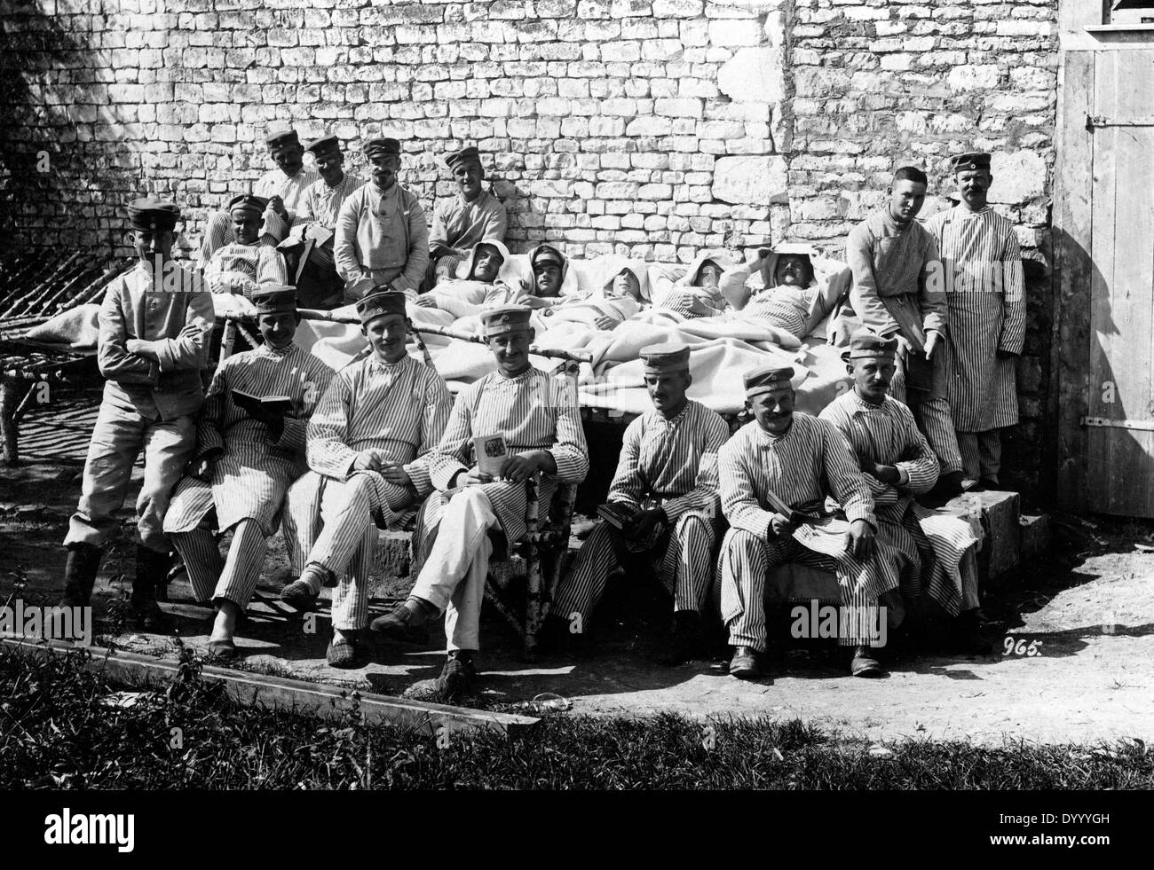 Wounded german soldiers hi-res stock photography and images - Alamy