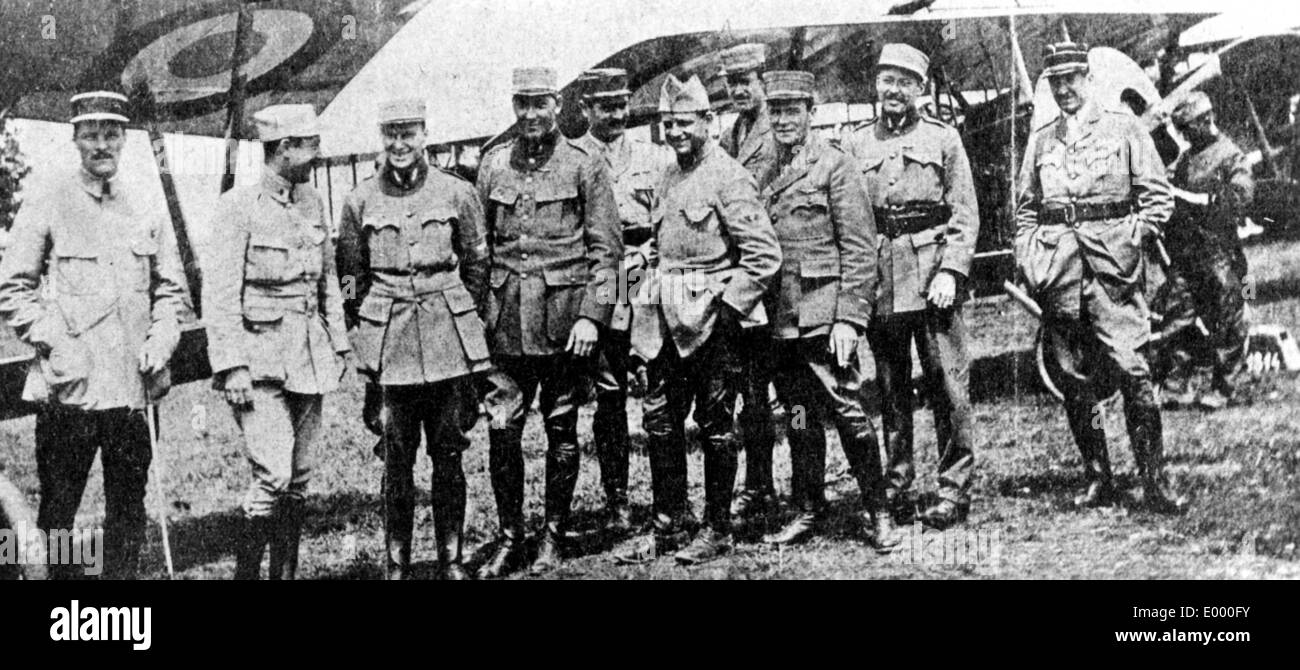 American airmen, 1916 Stock Photo - Alamy