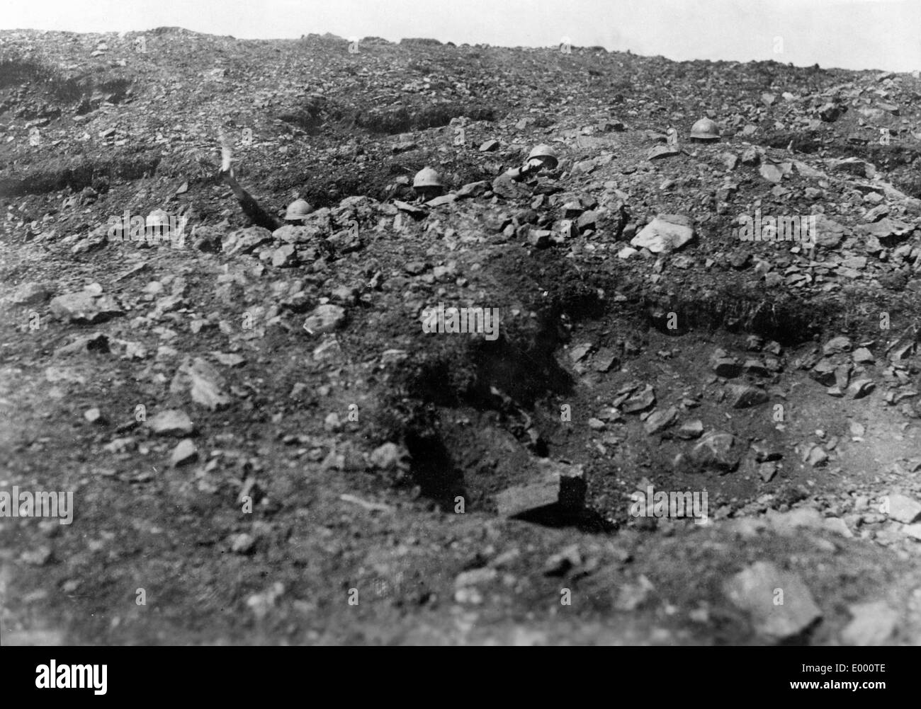 Ww i trench hi-res stock photography and images - Alamy