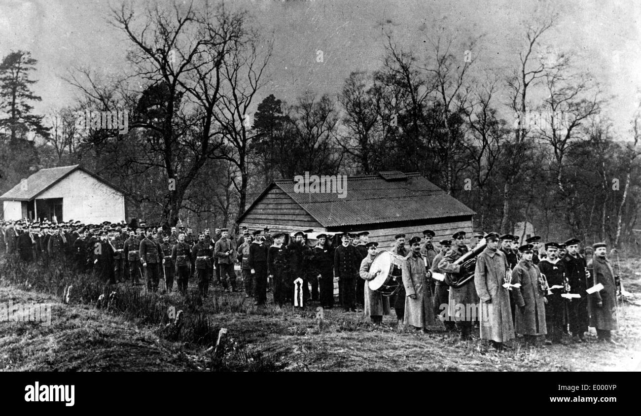 Funeral procession for a German seaman Stock Photo - Alamy