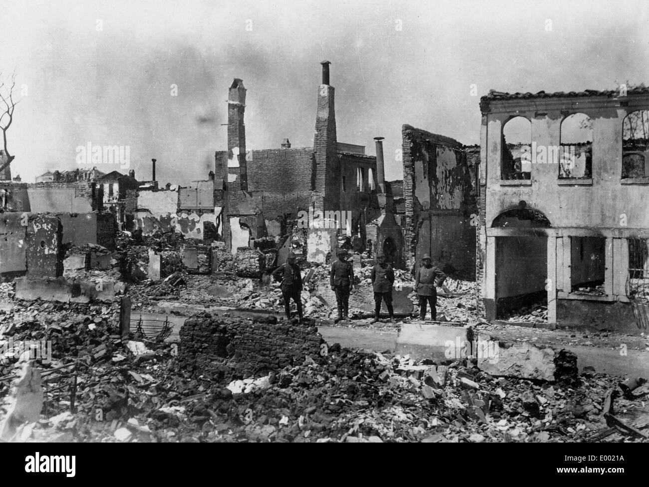 Turkish troops in World War I, 1915 Stock Photo - Alamy