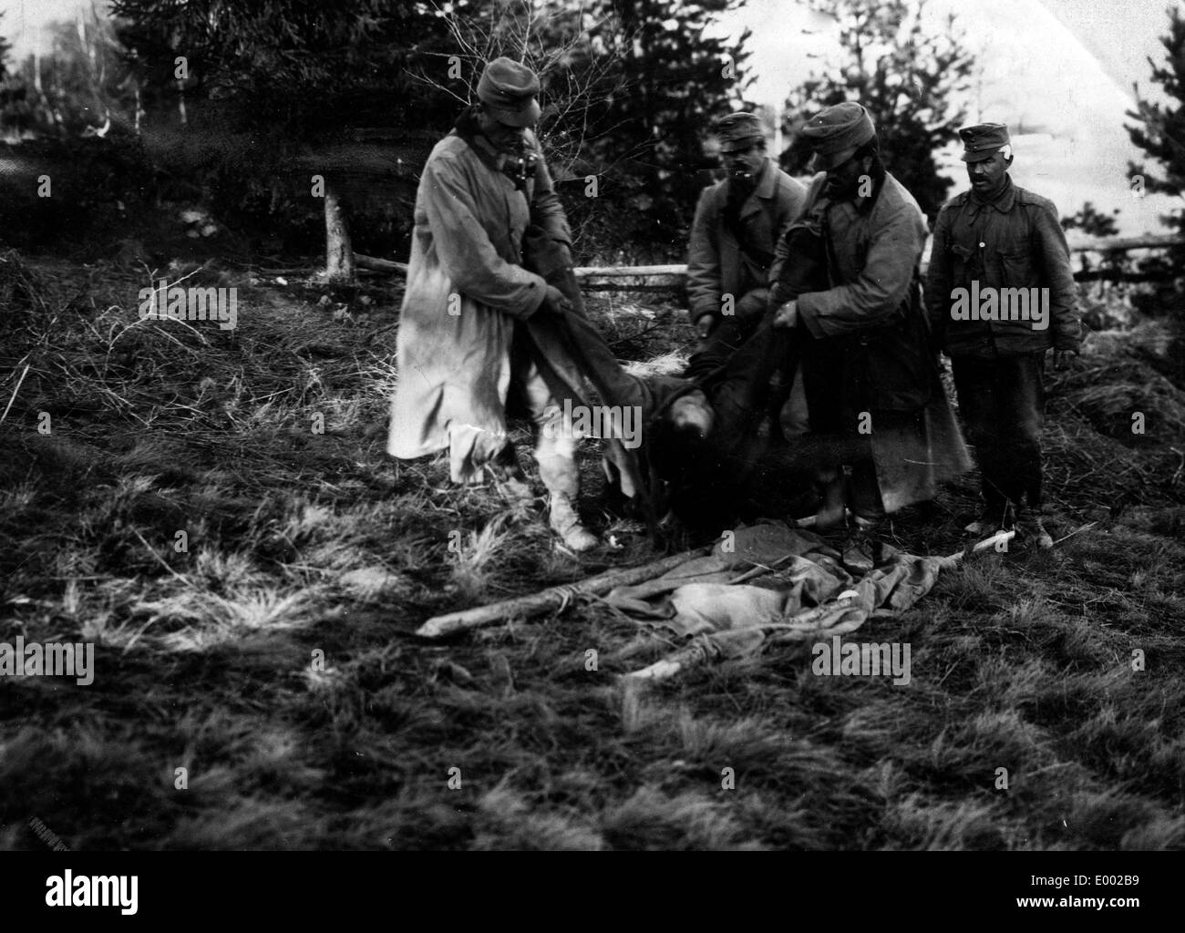 First soldiers killed Black and White Stock Photos & Images - Alamy