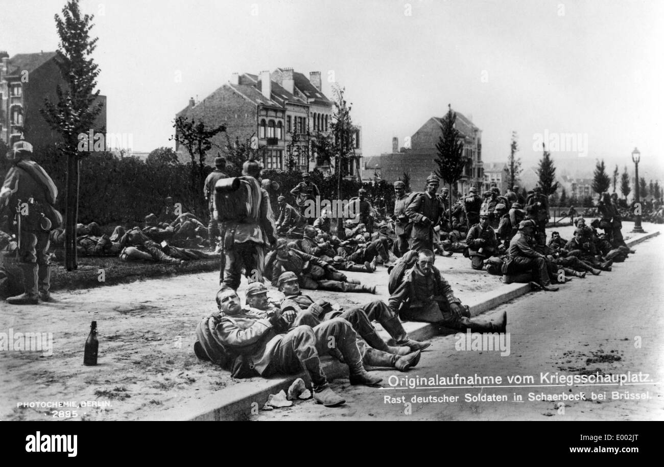 Troop resting Black and White Stock Photos & Images - Alamy