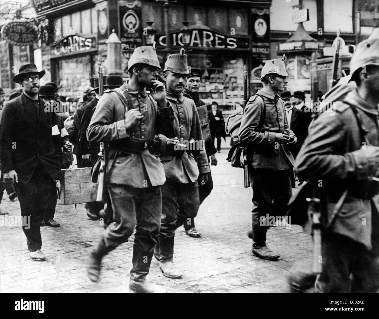 German soldiers belgium 1914 hi-res stock photography and images - Alamy