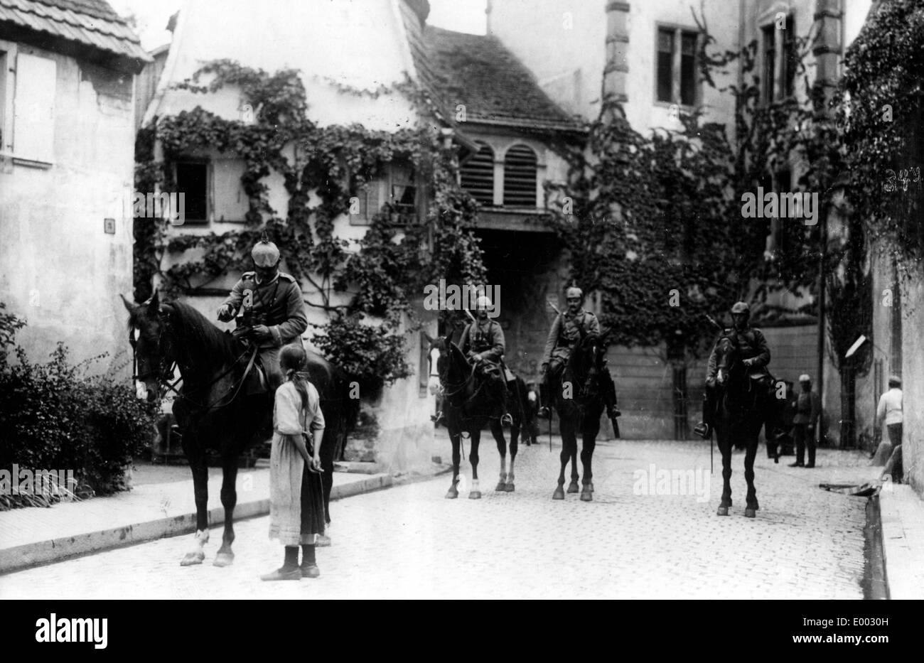 German cavalry first world war hi-res stock photography and images - Alamy