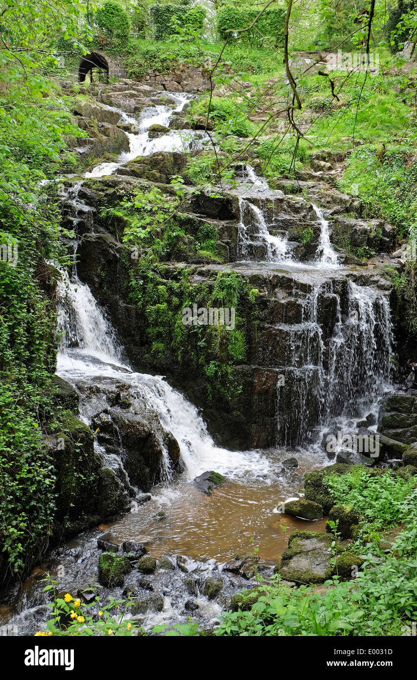 petite cascade, mortain, normandy, france Stock Photo - Alamy