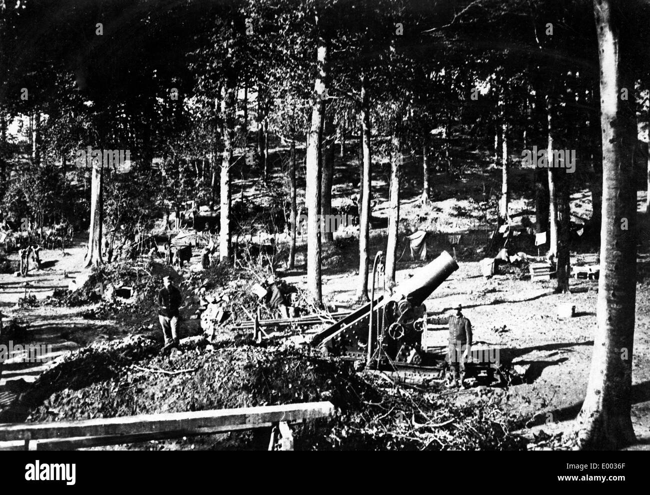 French mortar position vosges mountains hi-res stock photography and ...
