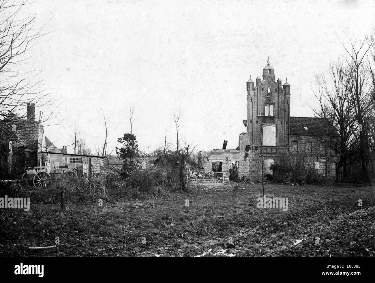 Castle debris Black and White Stock Photos & Images - Alamy