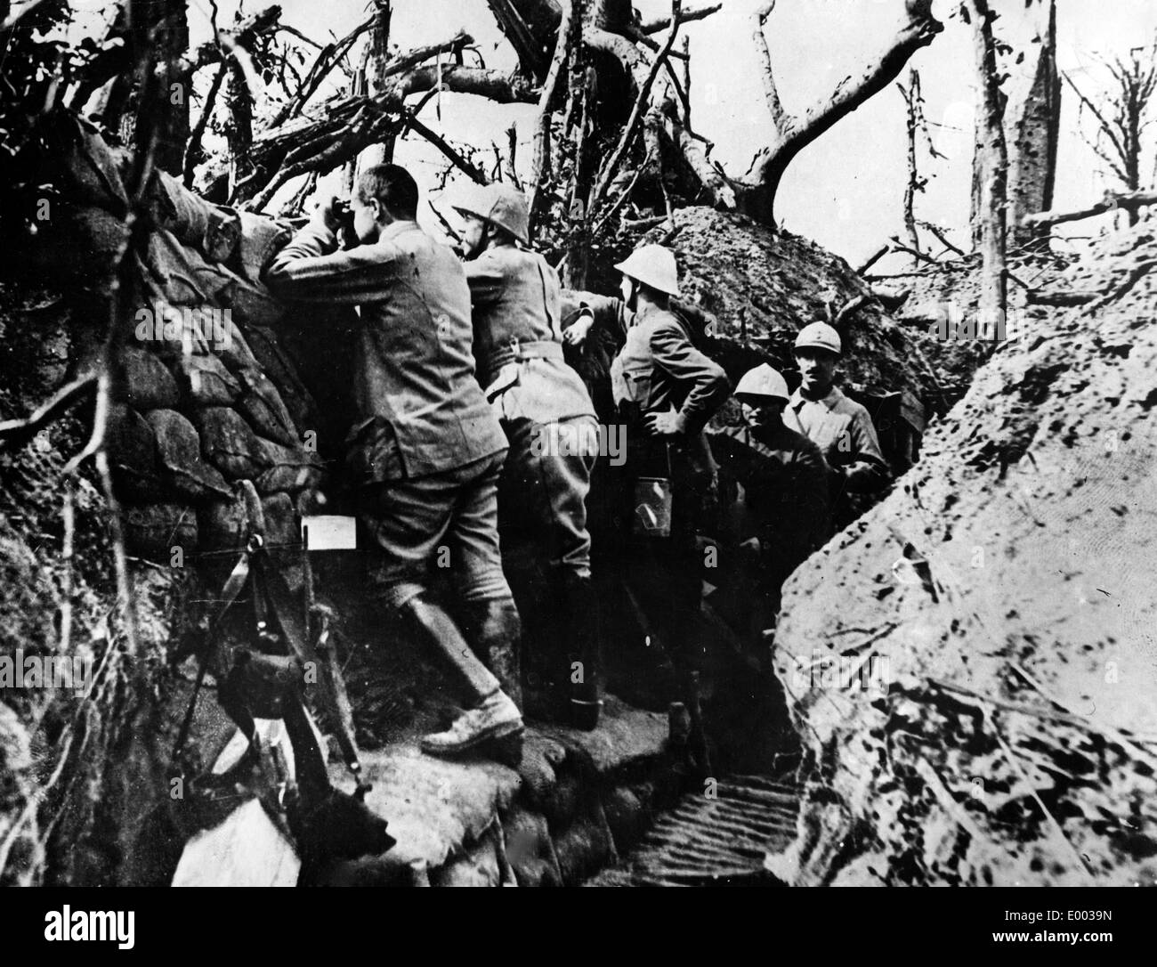 French observation posts near verdun hi-res stock photography and ...