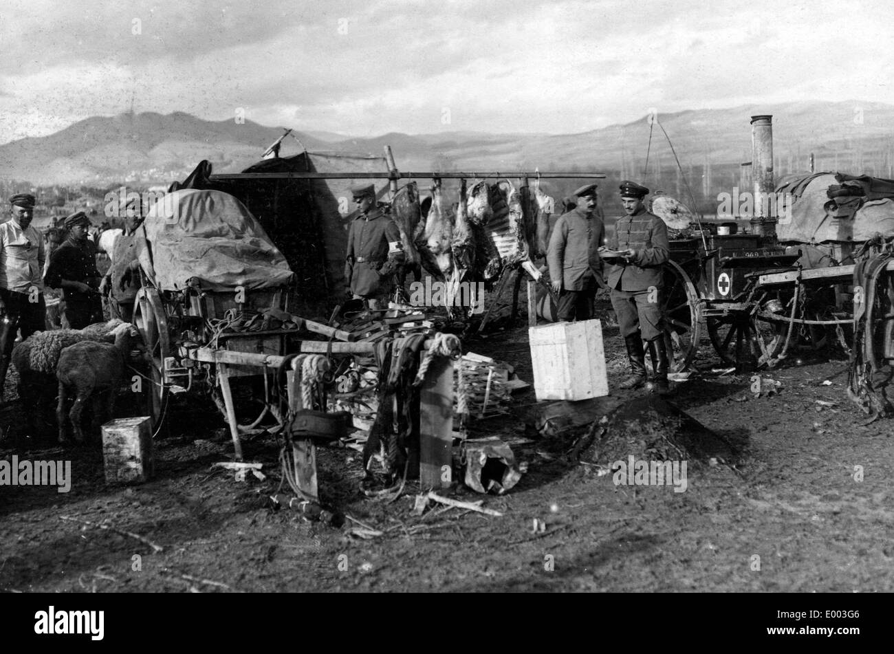German field kitchen hi-res stock photography and images - Alamy