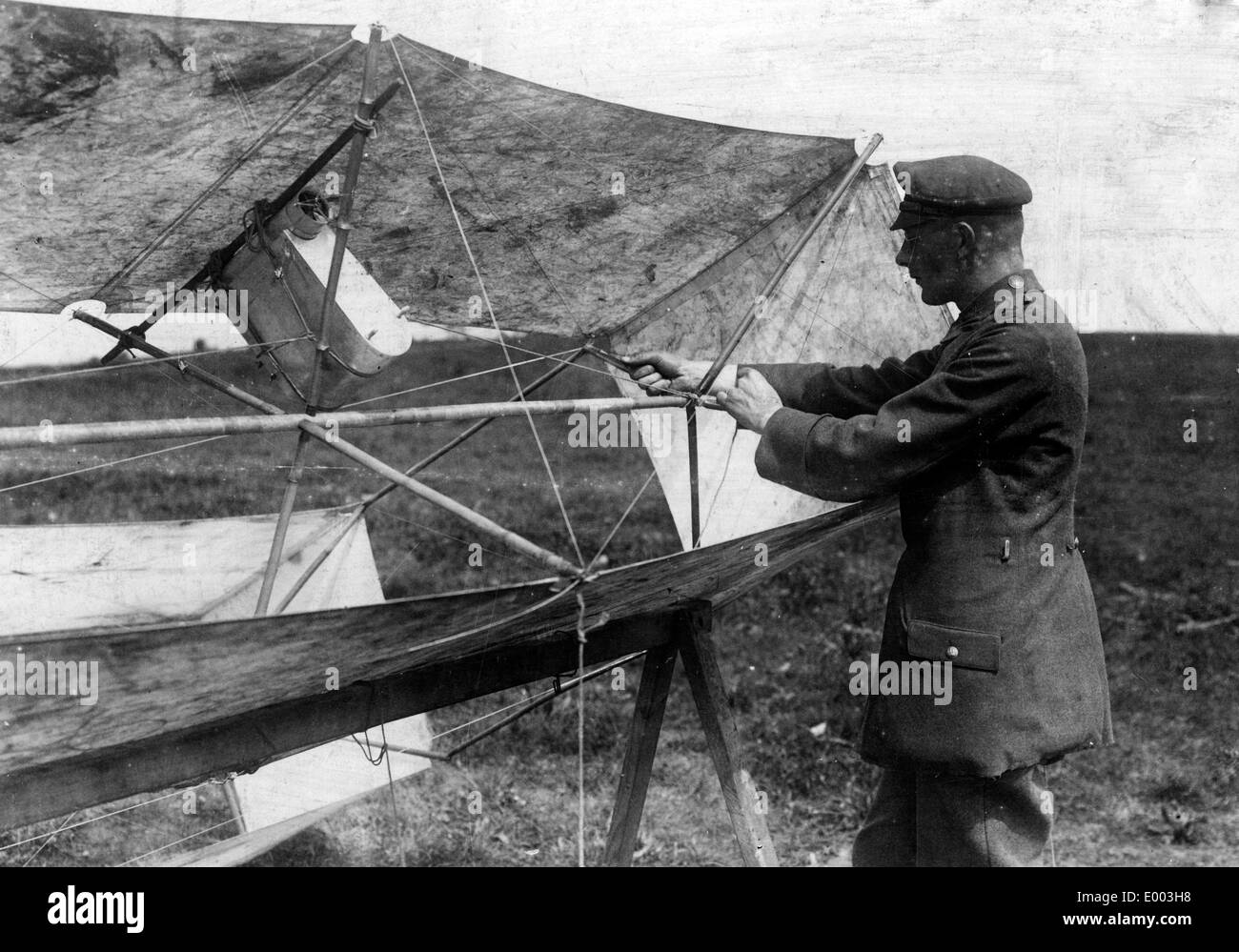 German field kite station, 1918 Stock Photo - Alamy