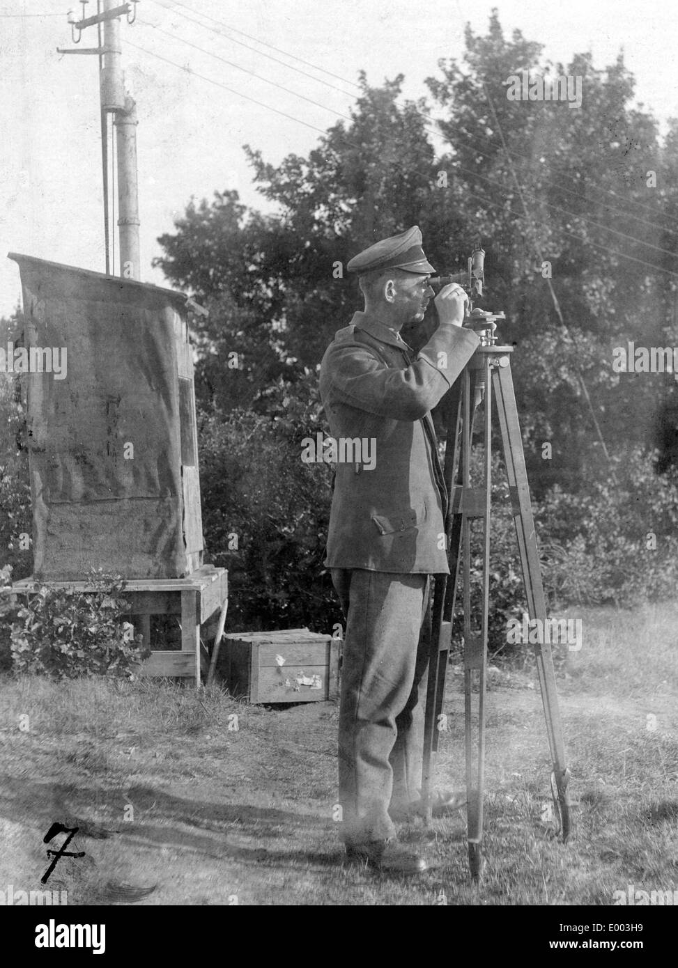 German military weather service, 1917 Stock Photo - Alamy