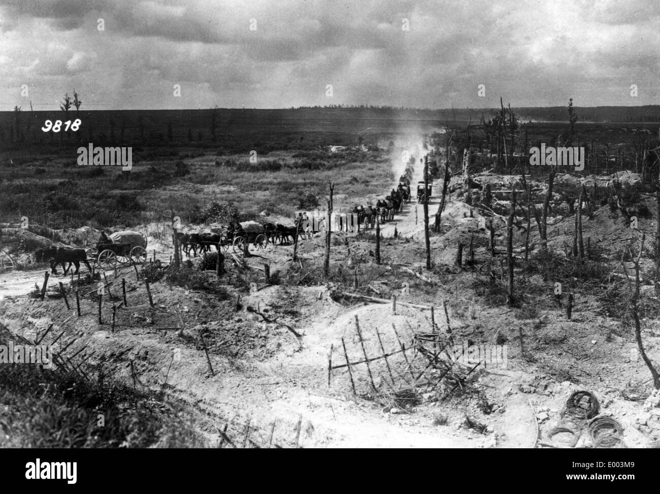 German troops at the Western Front, 1918 Stock Photo - Alamy
