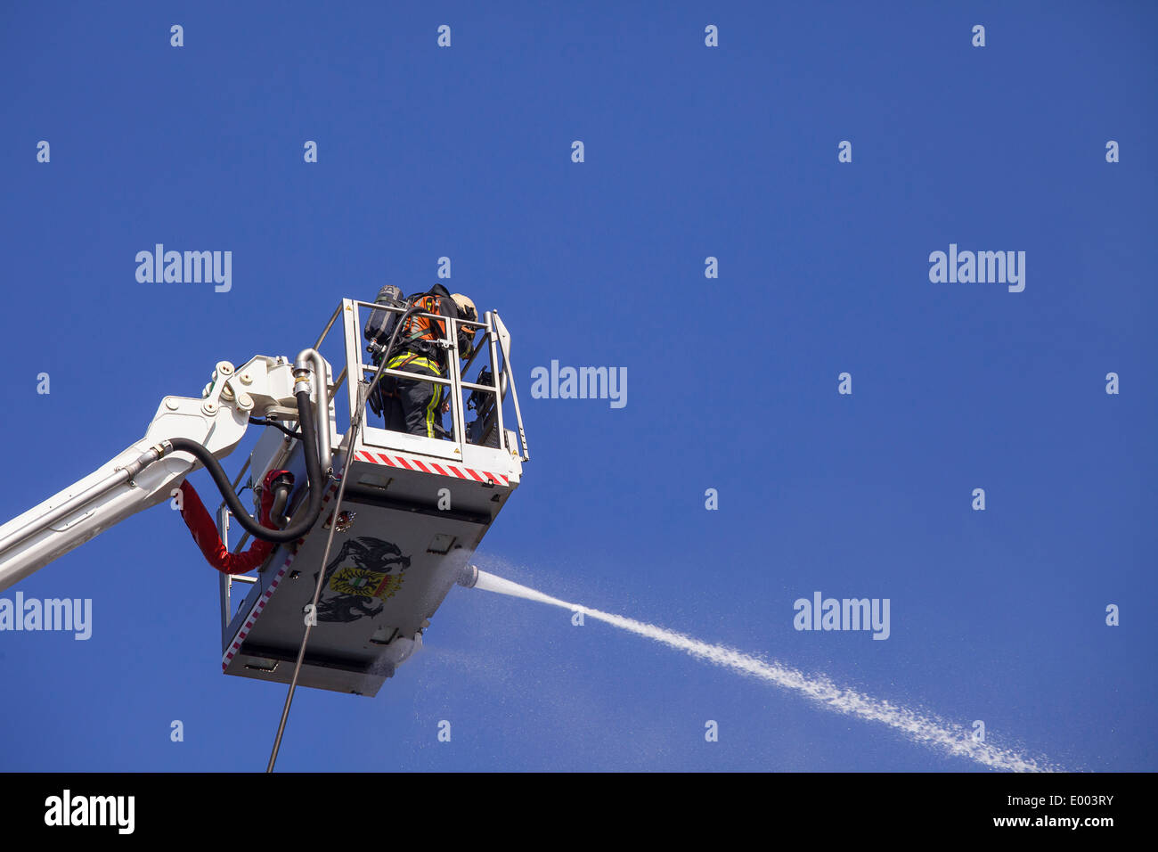 Fire hose water hi-res stock photography and images - Alamy
