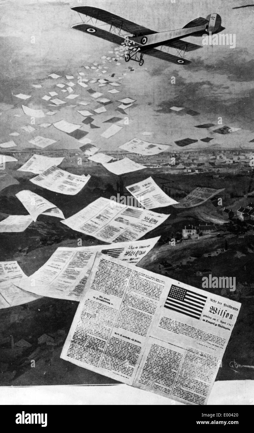 Leaflets aircraft hi-res stock photography and images - Alamy