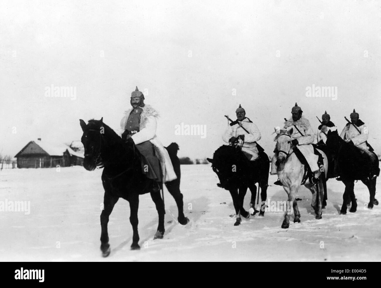 German Cavalry at the Eastern front, 1915 Stock Photo - Alamy