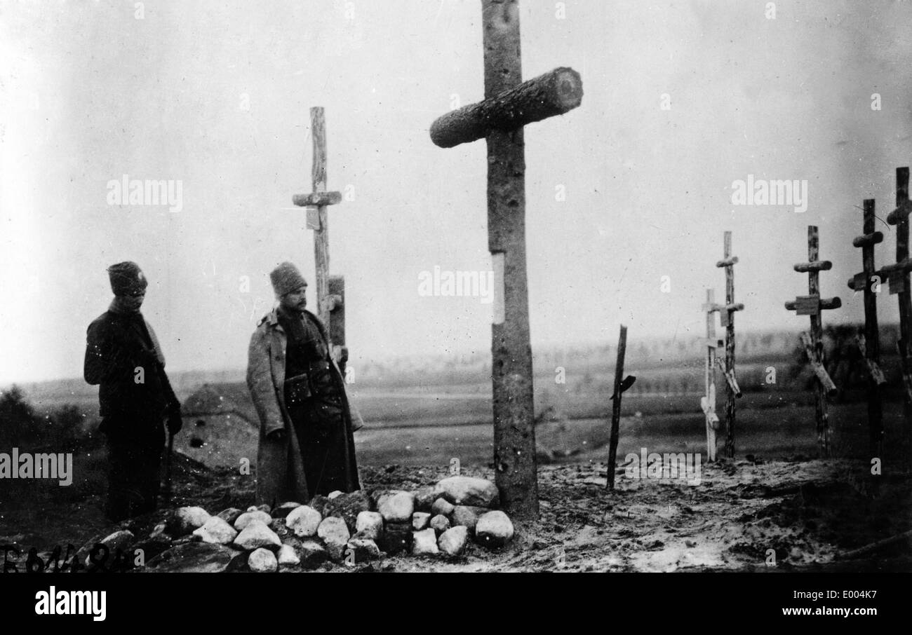 War graves in the First world War Stock Photo - Alamy