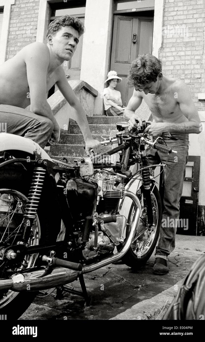 1960 motorcycle hi-res stock photography and images - Alamy