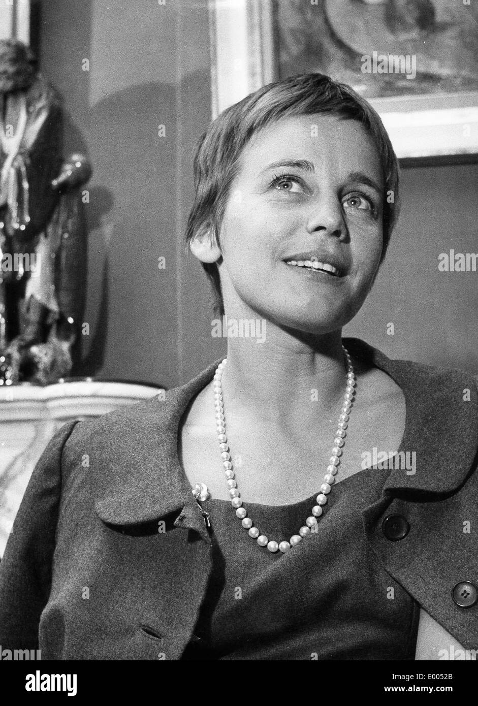 Maria Schell, 1959 Stock Photo - Alamy
