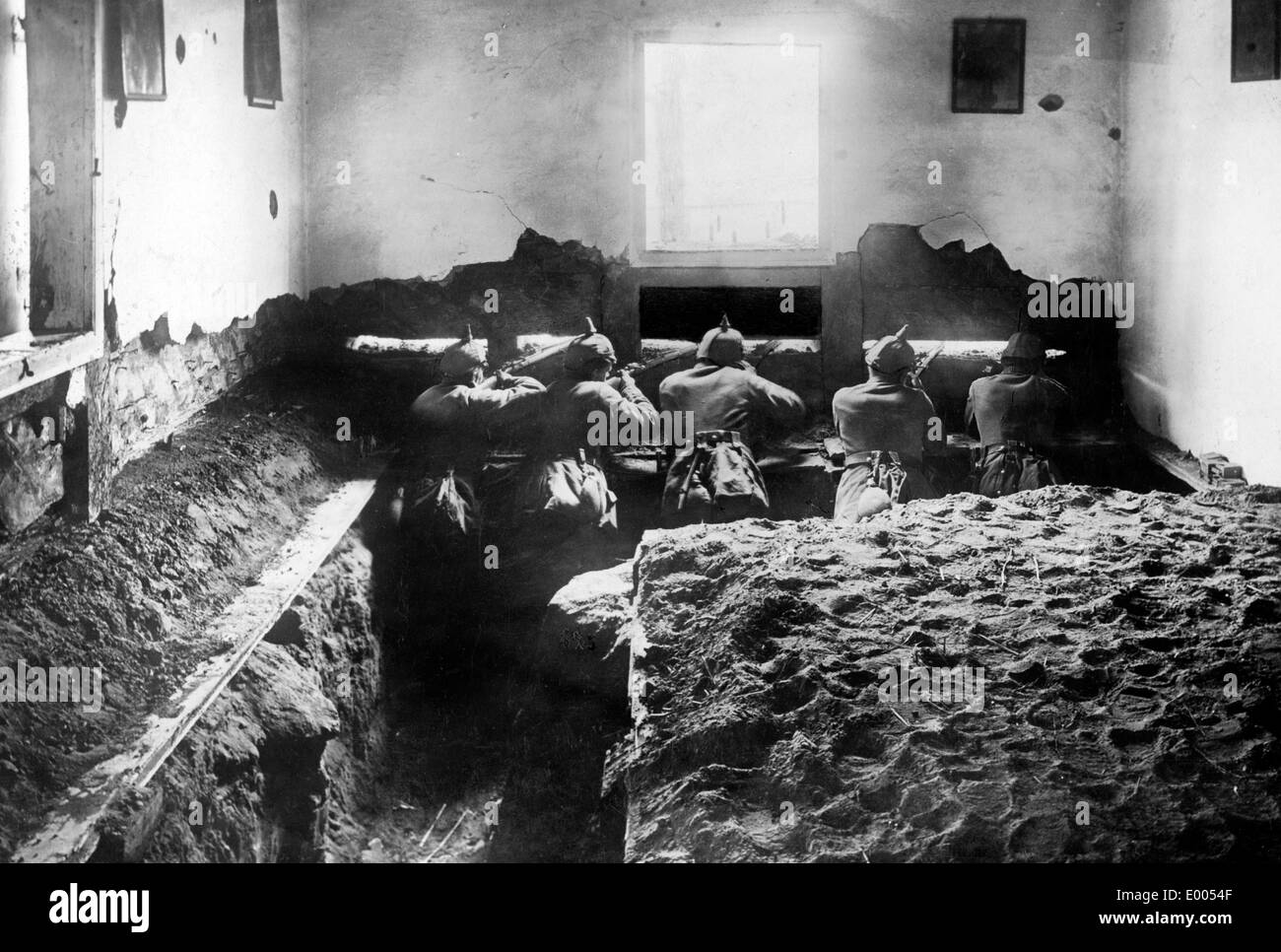 German trench farmhouse hi-res stock photography and images - Alamy