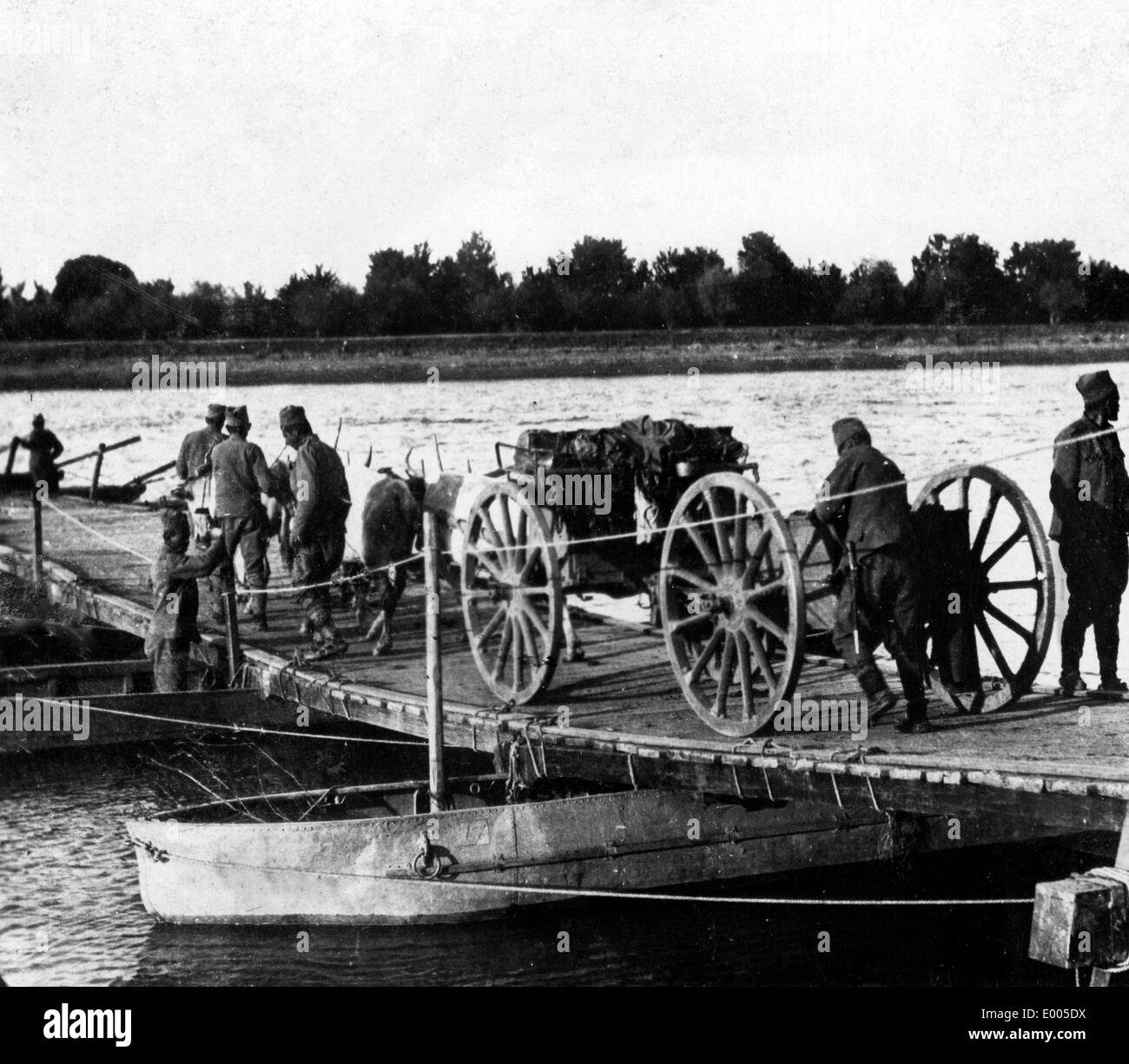 Serbian soldiers at the Balkan front, 1914 Stock Photo - Alamy