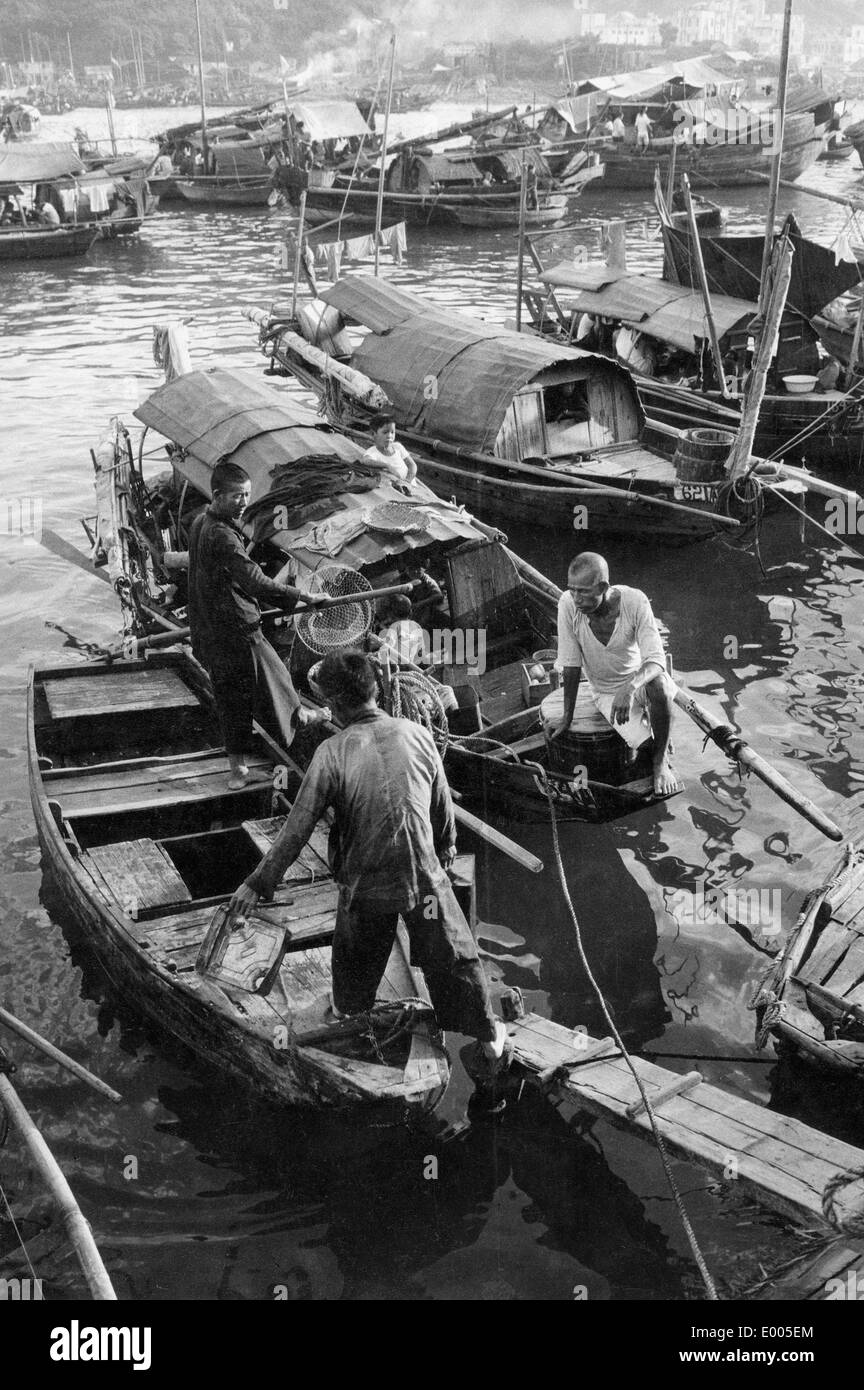 Hong kong city on Black and White Stock Photos & Images - Alamy