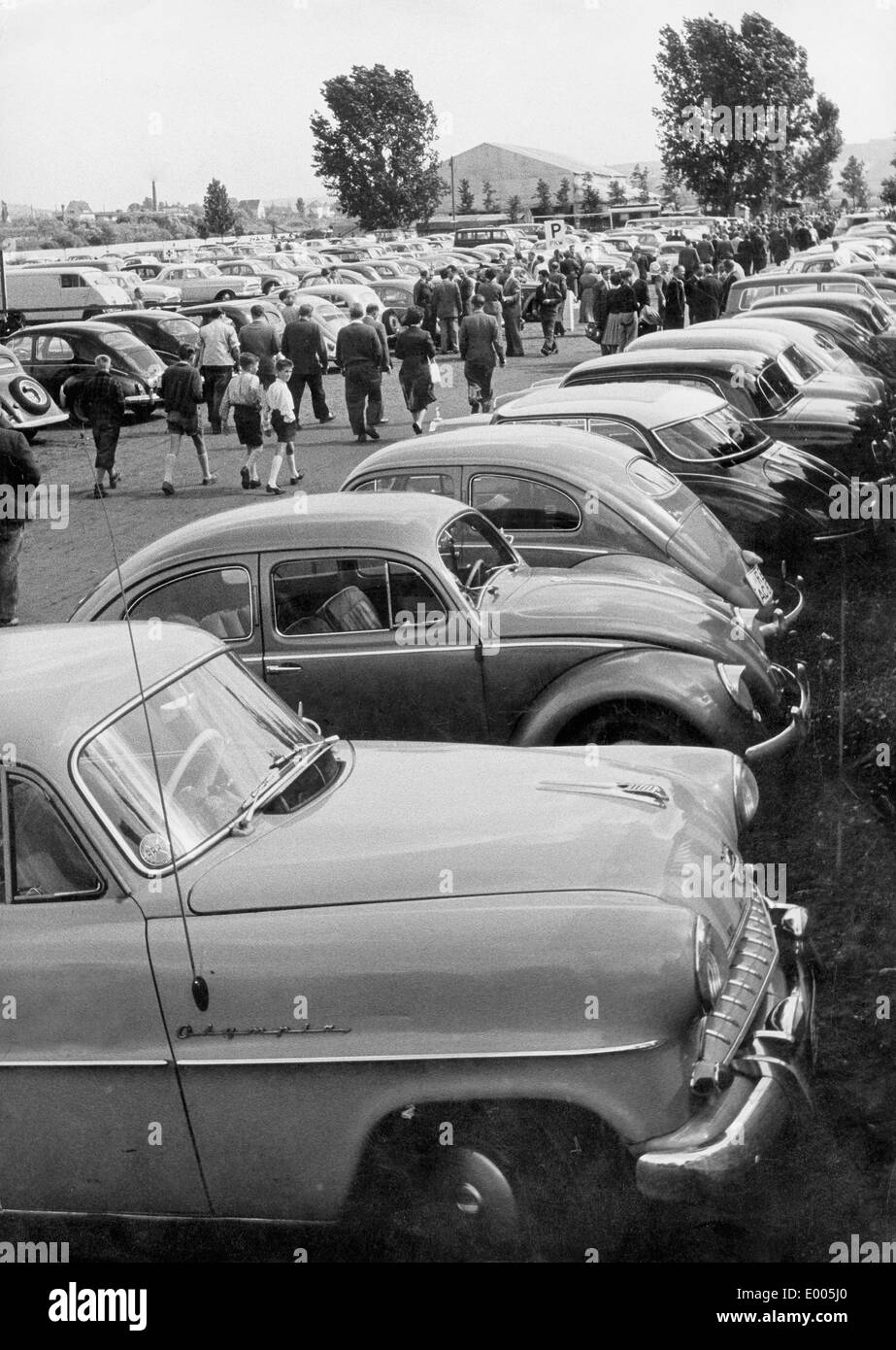 Parked area Black and White Stock Photos & Images - Alamy