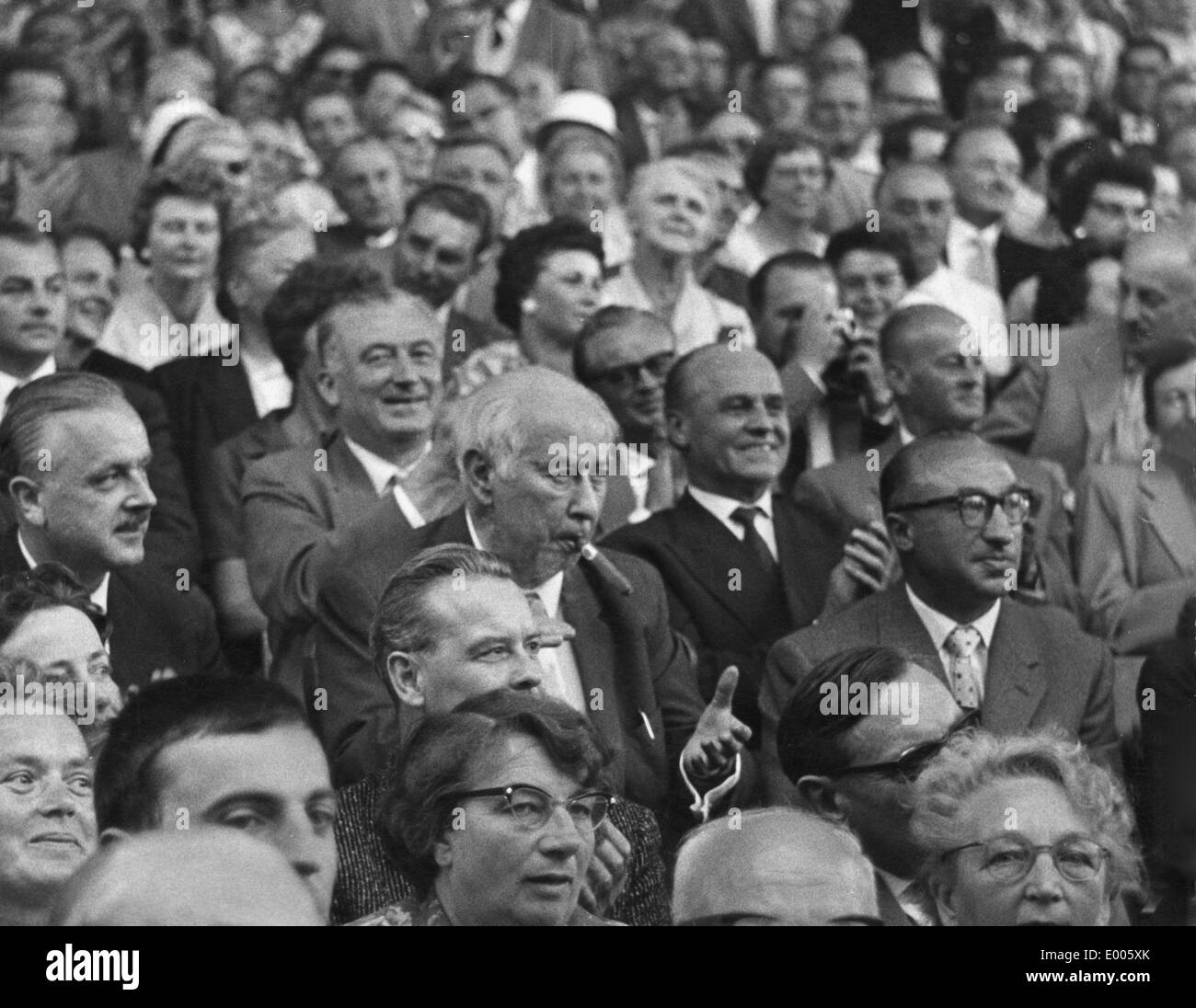 Theodor Heuss, 1959 Stock Photo - Alamy