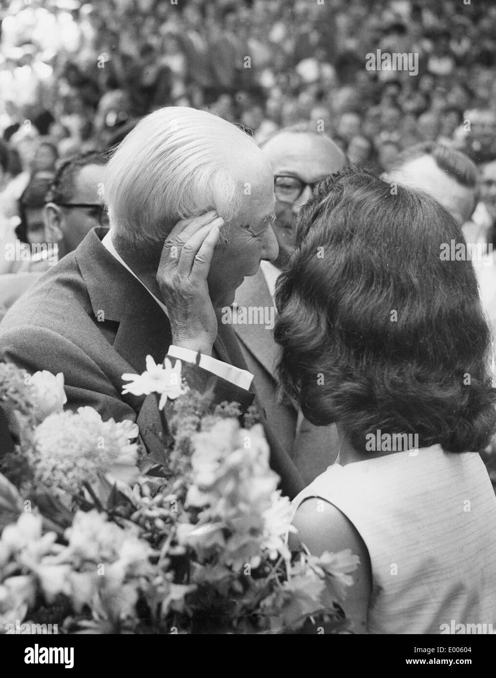 Theodor Heuss, 1959 Stock Photo - Alamy