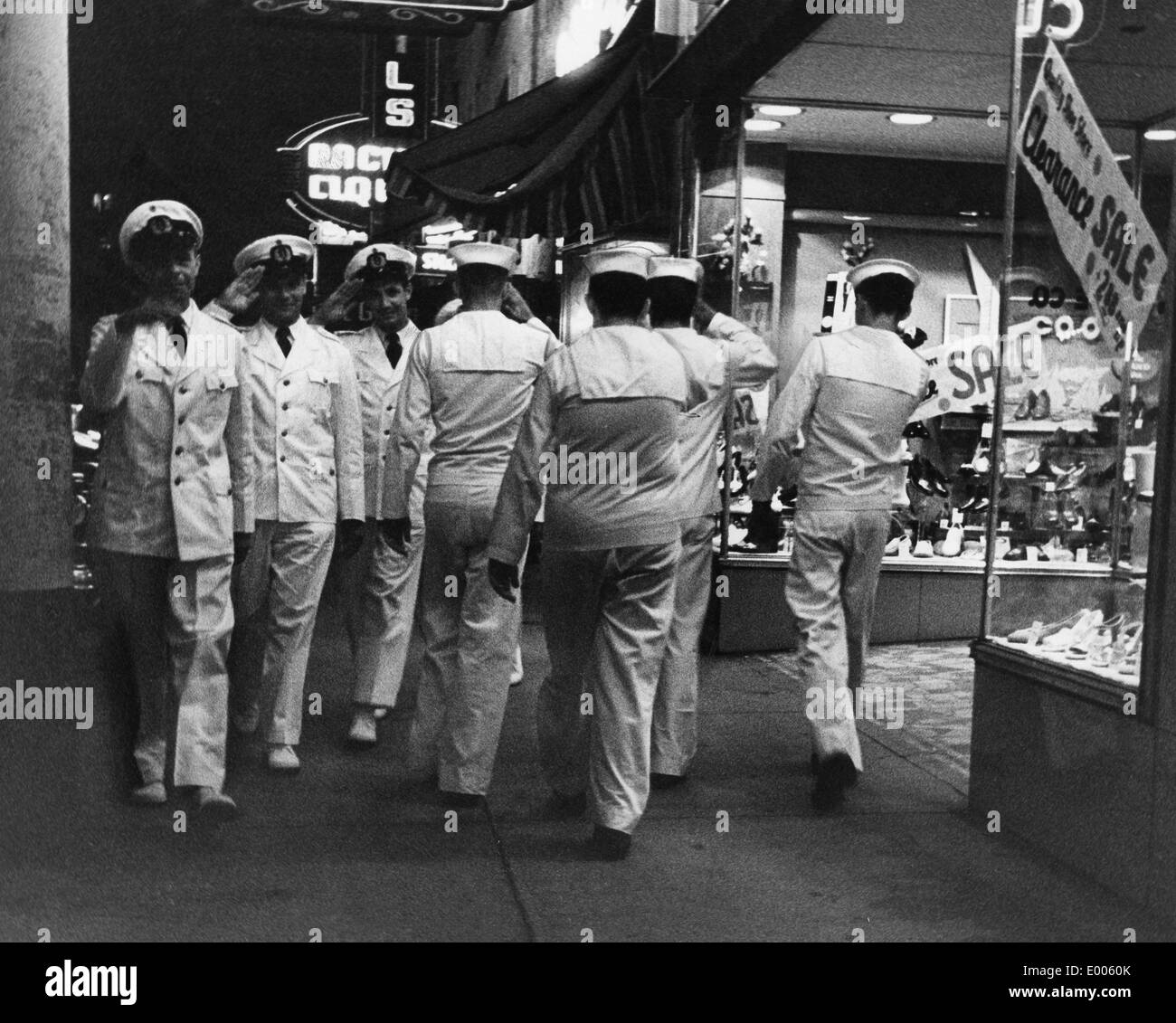 Bundeswehr officers at an abroad training, 1956 Stock Photo - Alamy