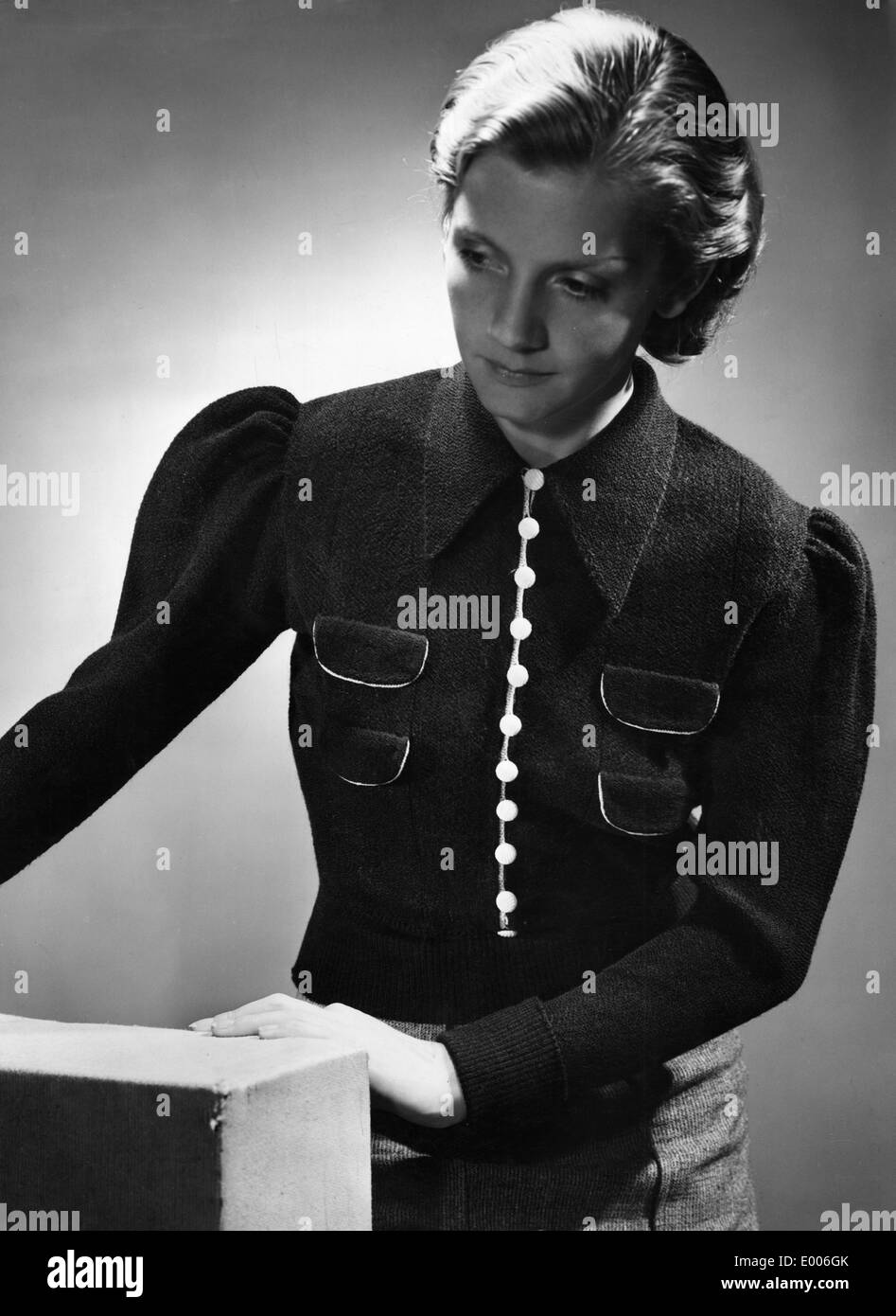 Women's fashion, 1937 Stock Photo - Alamy