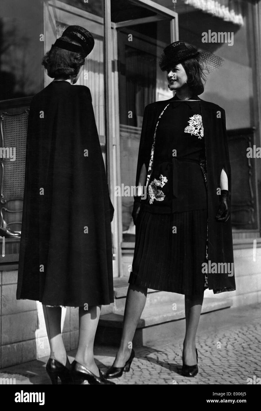 Ladies fashion, 1941 Stock Photo - Alamy