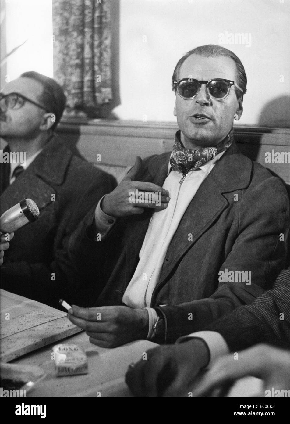 Otto Wilhelm Fischer, 1957 Stock Photo - Alamy