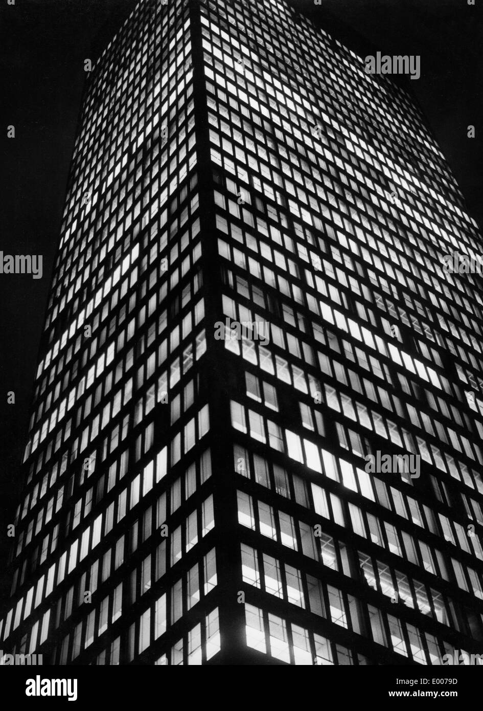 Mies Van Der Rohe Chicago Detail Of Exterior Of IBM Building By Ludwig