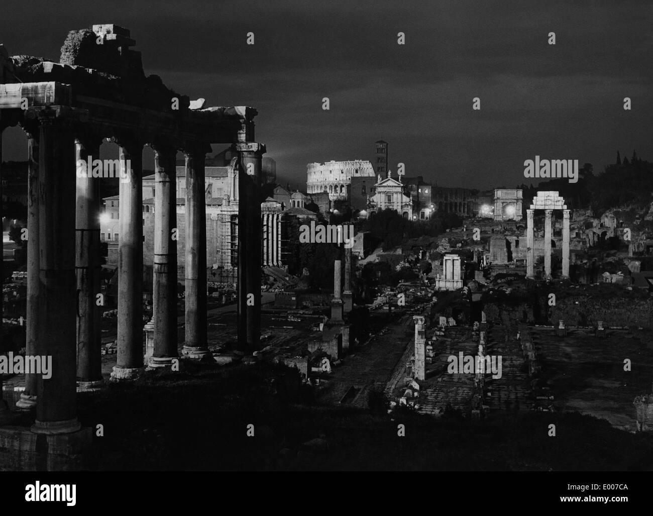 Roman Forum in Rome Stock Photo - Alamy